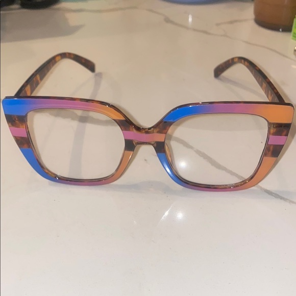 Accessories | Colorful Square Frame Glasses | Poshmark